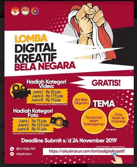 Lomba Digital Kreatif Bela Negara – SMA Negeri 3 Jember